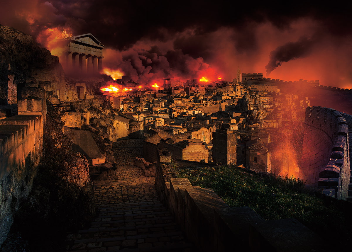 Ancient City On Fire